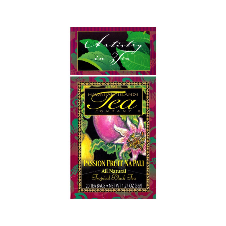 Hawaiian Islands TeaPassion Fruit Na Pali Tropical Black Tea | Tropical ...